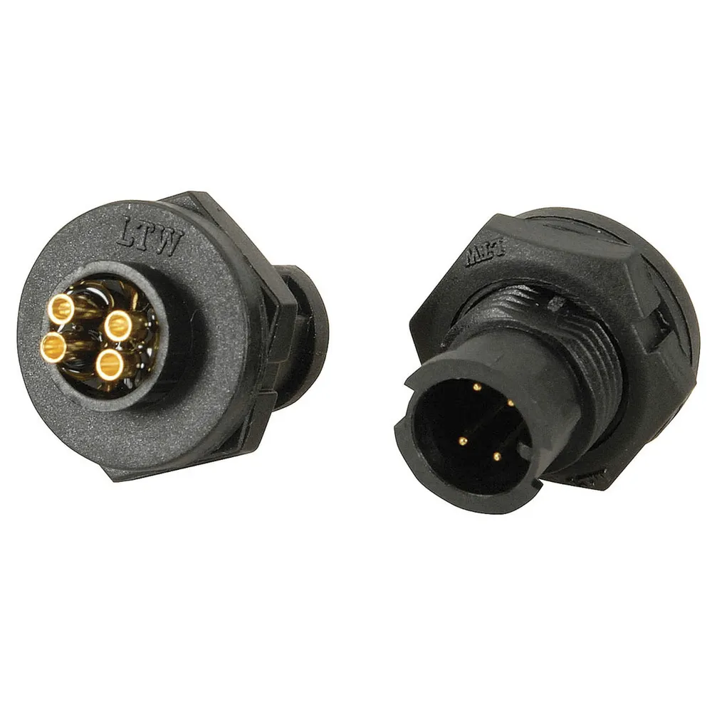 IP67 4 Pin Panel Mount Plug | Jaycar Australia