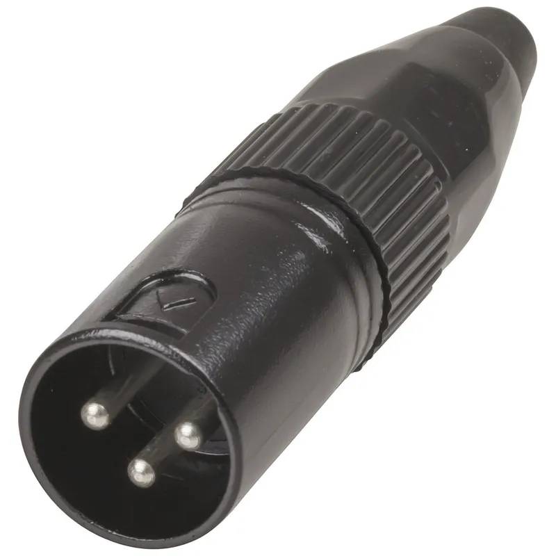 Amphenol 3 Pin Line Male Plug Cannon Type Connector | Jaycar Australia