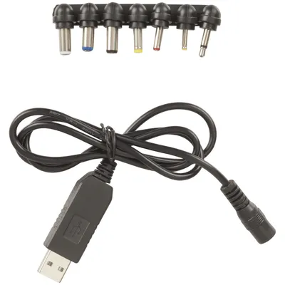 Universal USB 12V Step-Up Power Cable | Jaycar Australia