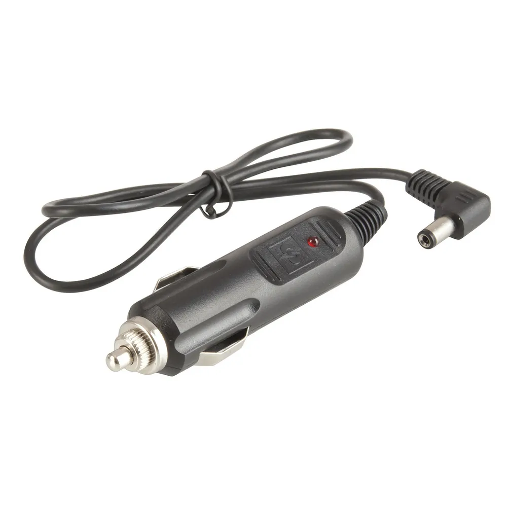 Car Power Cable with 2.1mm DC Plug - 0.5m | Jaycar Australia