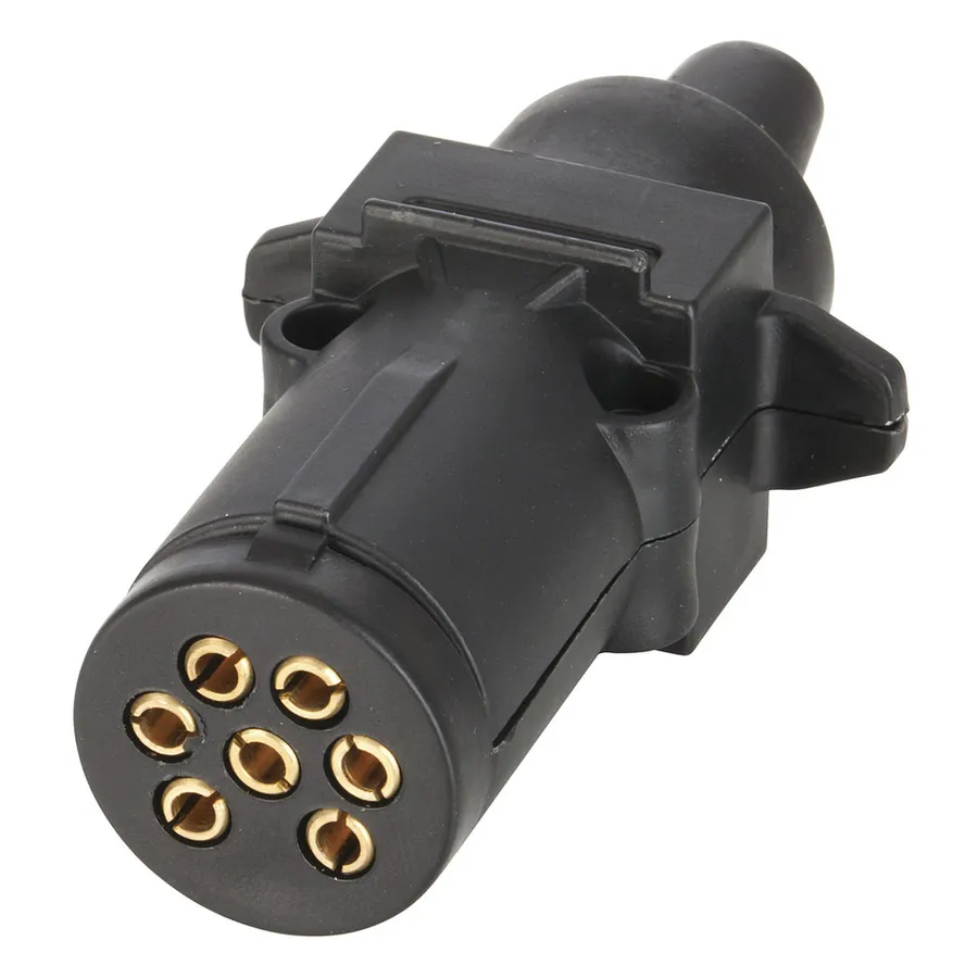 7 Pin Flat Trailer Socket | Jaycar Australia