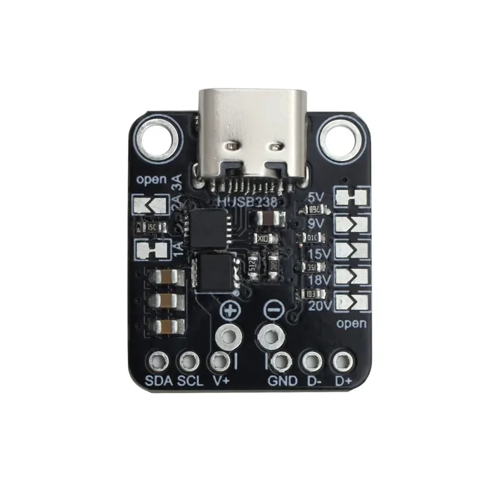 USB-C Power Delivery Dummy Breakout - I2C or Fixed - HUSB238 | Jaycar ...