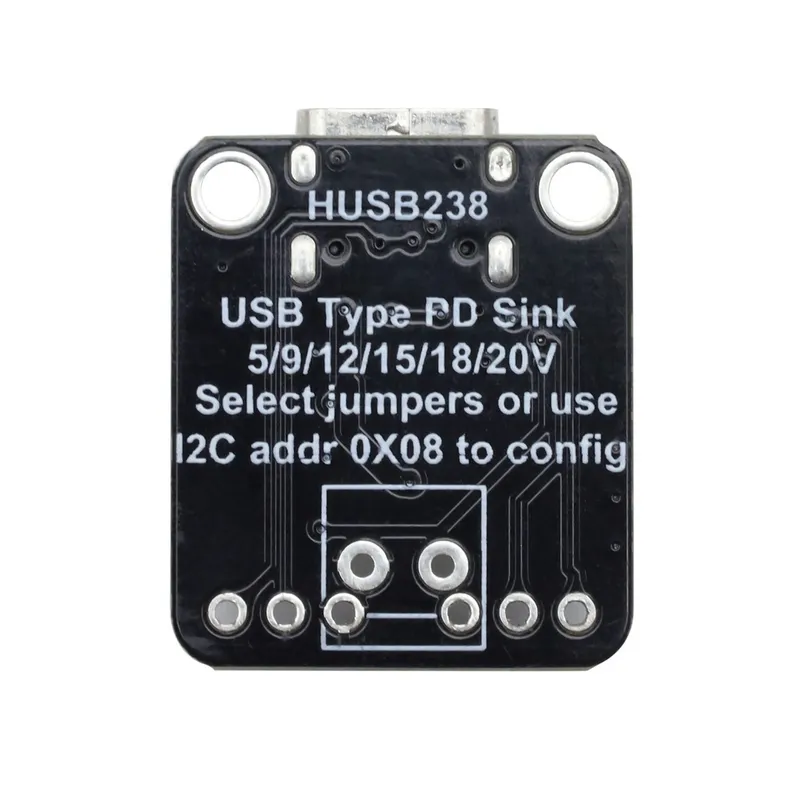 USB-C Power Delivery Dummy Breakout - I2C or Fixed - HUSB238 | Jaycar ...
