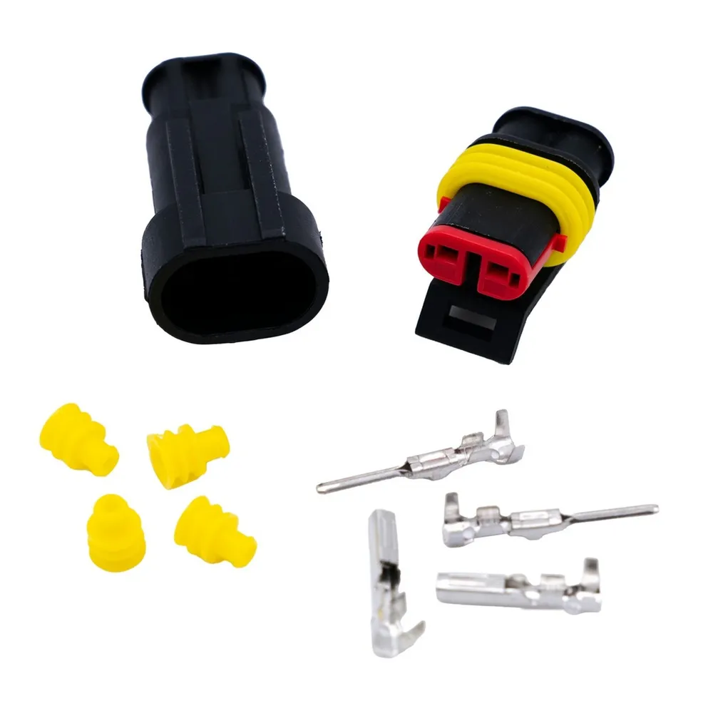 Automotive Waterproof FS Plug and Socket Set - 2 way | Jaycar Australia