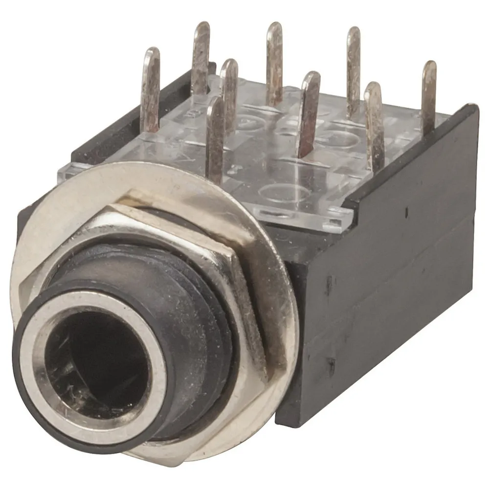 6.5mm Stereo PCB MOUNT Socket | Jaycar Australia