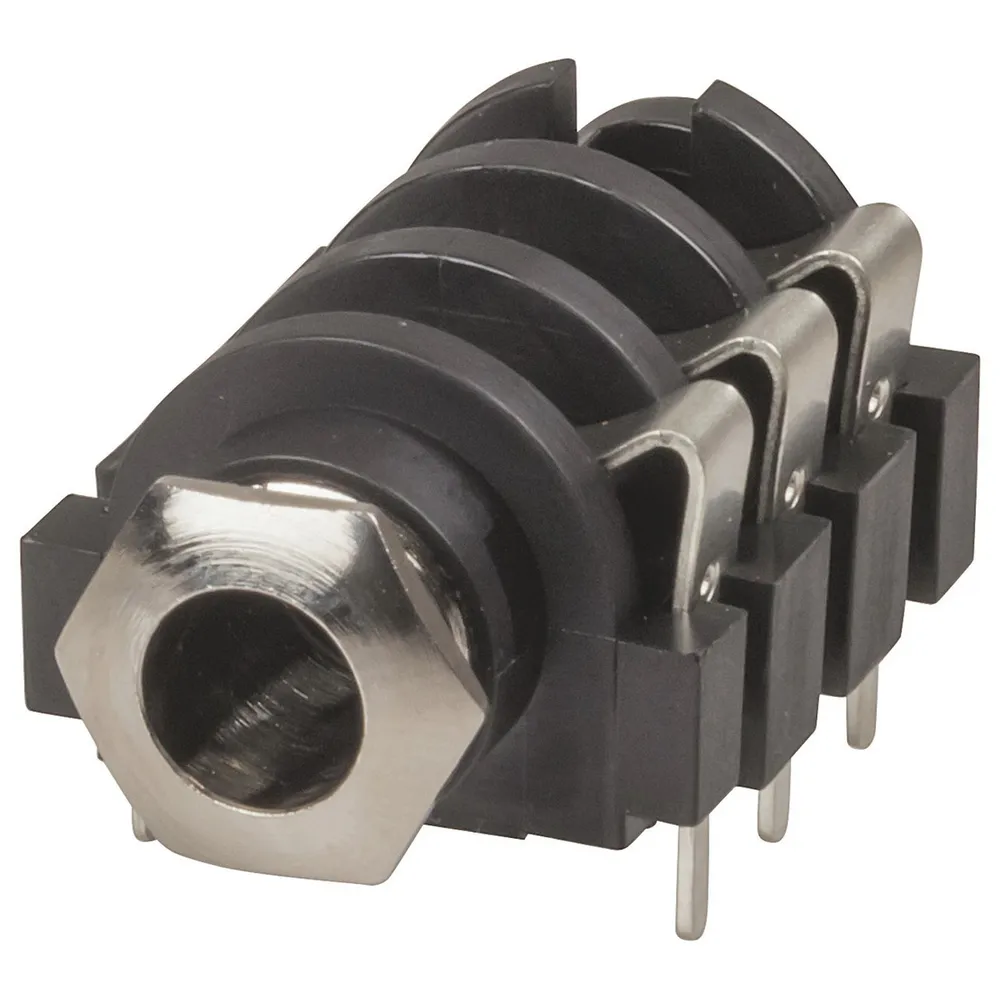 High Quality PCB Mounting 6.5mm Phono Jack | Jaycar Australia