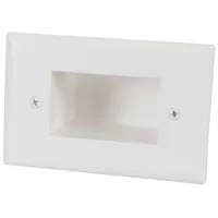 Recessed Cable Entry Wall Plate - Large | Jaycar Australia
