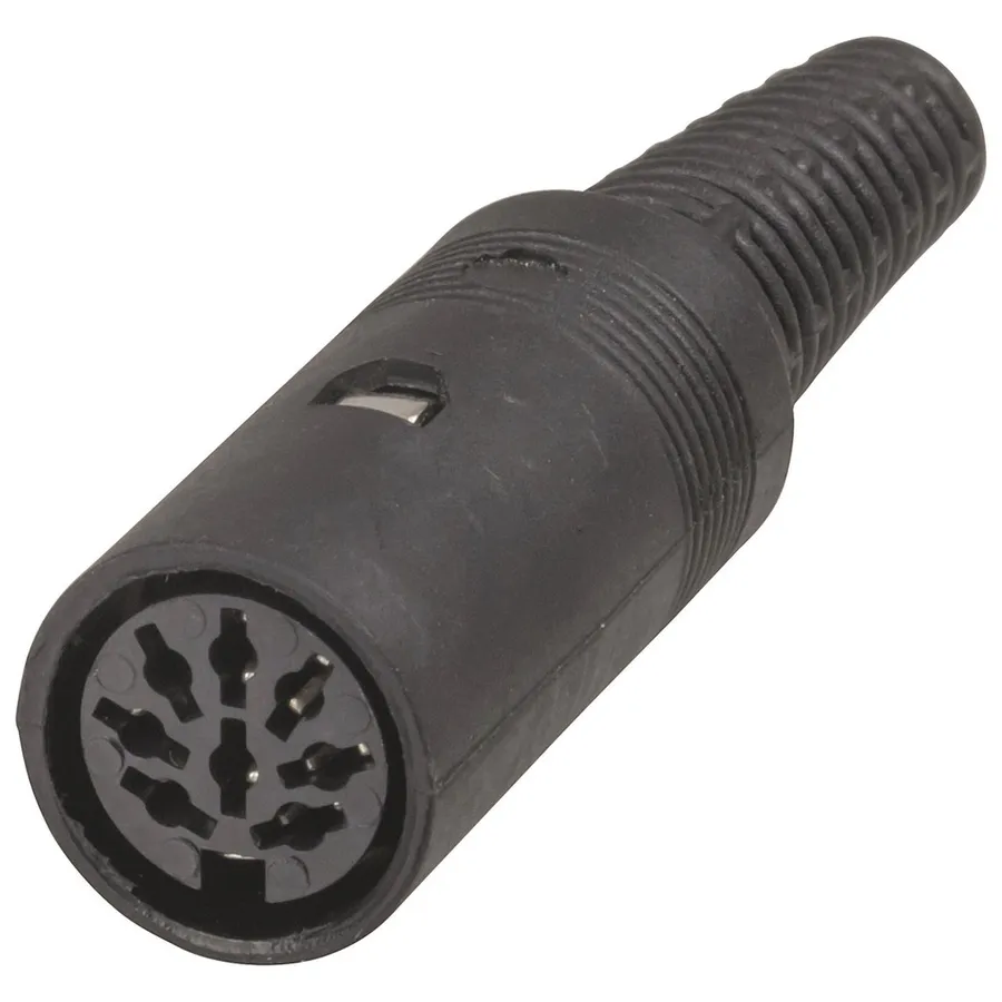 8 Pin DIN Chassis Socket | Jaycar Australia