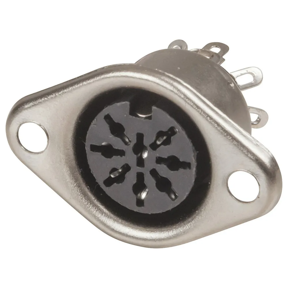 8 Pin DIN Chassis Socket | Jaycar Australia