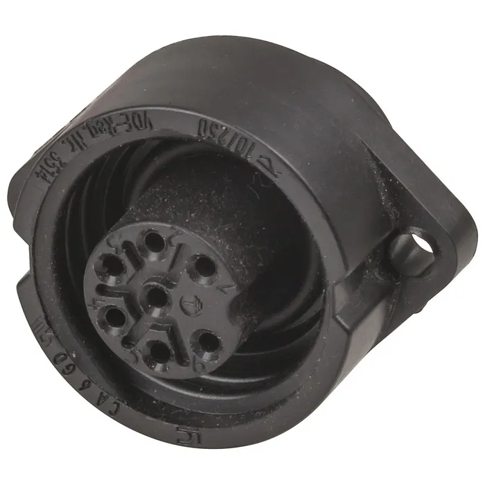 6 Pole and Pre-earth CA Series Panel Socket | Jaycar Australia