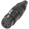 Male 3 Pin Cannon/XLR to 6.5mm Plug Adaptor | Jaycar New Zealand