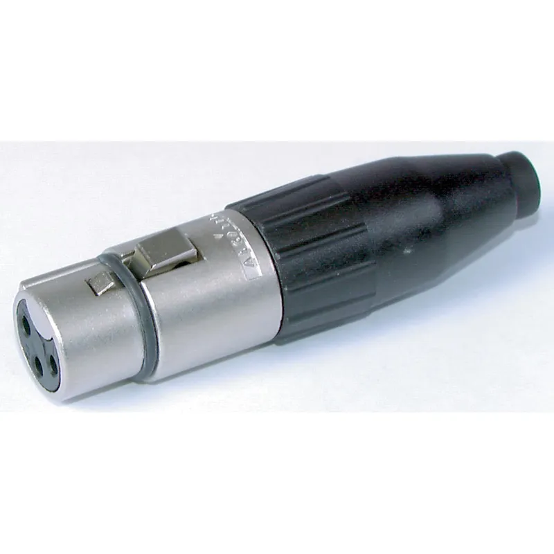 Amphenol 3 Pin Line Female Cannon Type Connector | Jaycar Australia