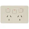 10A Double GPO Power Point with 2 Pole Switching | Jaycar Australia