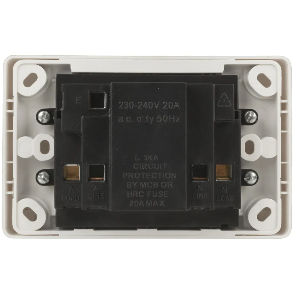 10A Double GPO Power Point with In-built RCD | Jaycar Australia