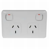 10A Double GPO Power Point with 2 Pole Switching | Jaycar Australia