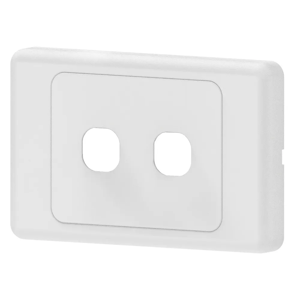 Mains 2 Gang Grid Plate | Jaycar Australia