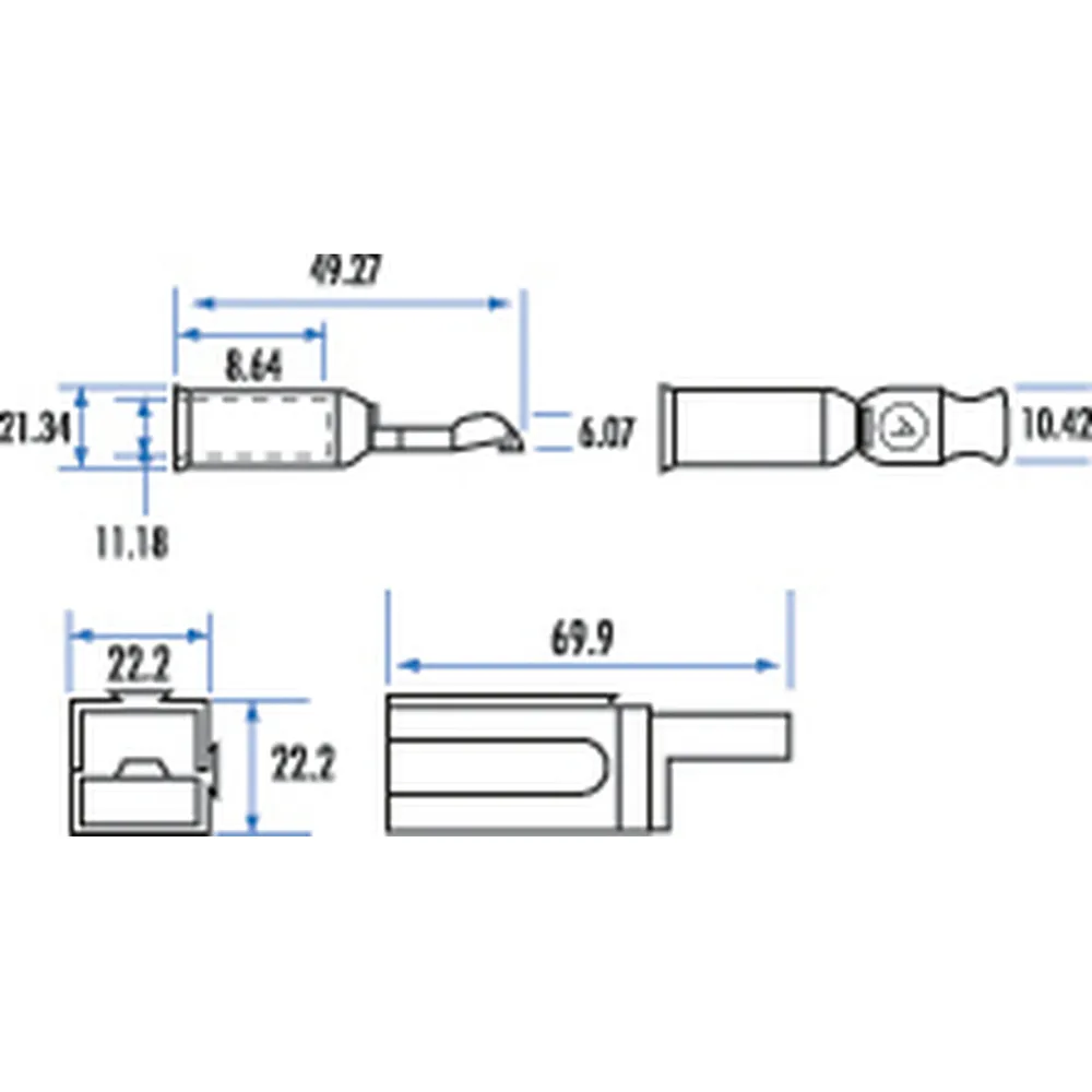 15A Modular DC Power Connectors Red and Black Pair 15A | Jaycar Australia