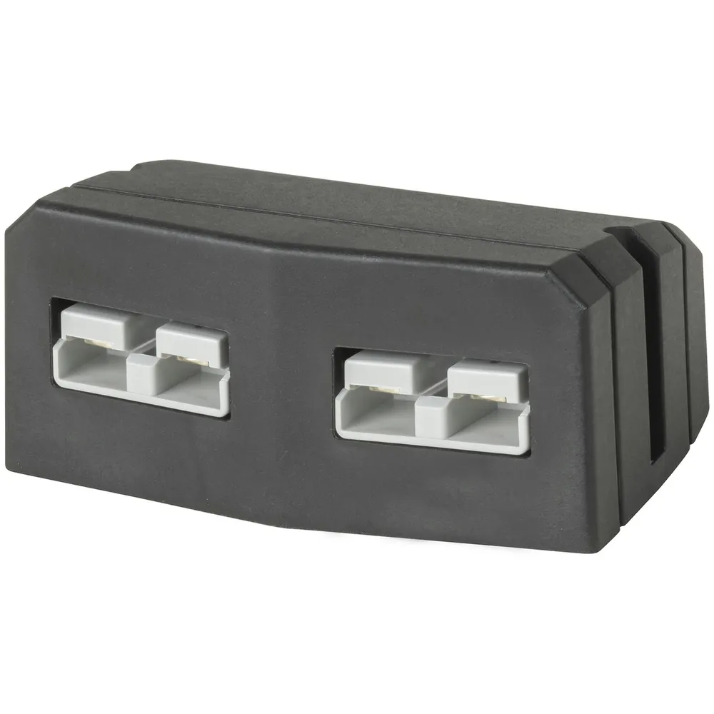 Surface Mount Bracket with Twin Battery Connector 50A Connectors ...