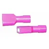 Fully Insulated Female Spade - Red - Pack of 8 | Jaycar Australia
