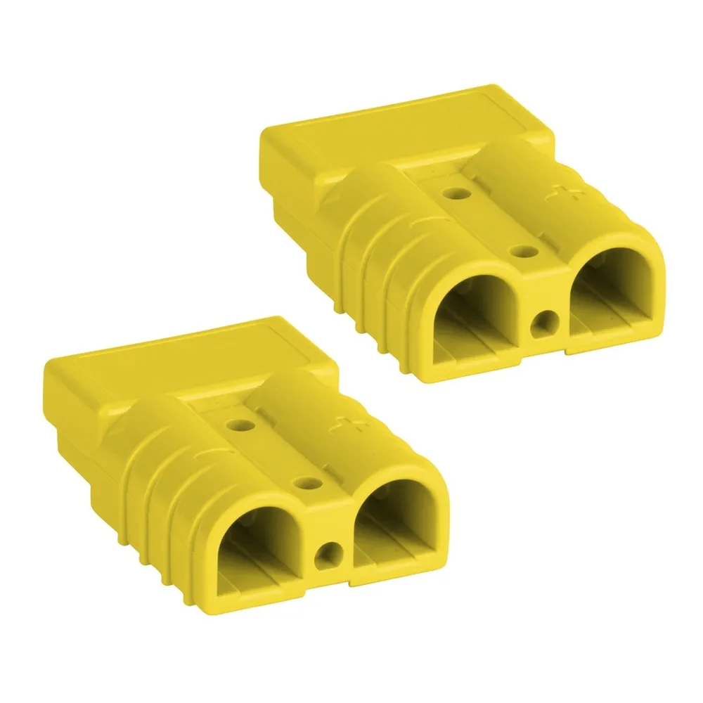 High Current 50A Connector Twin Pack - Yellow | Jaycar Australia