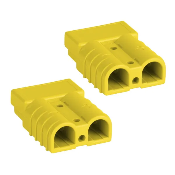 High Current 50A Connector Twin Pack - Yellow | Jaycar Australia