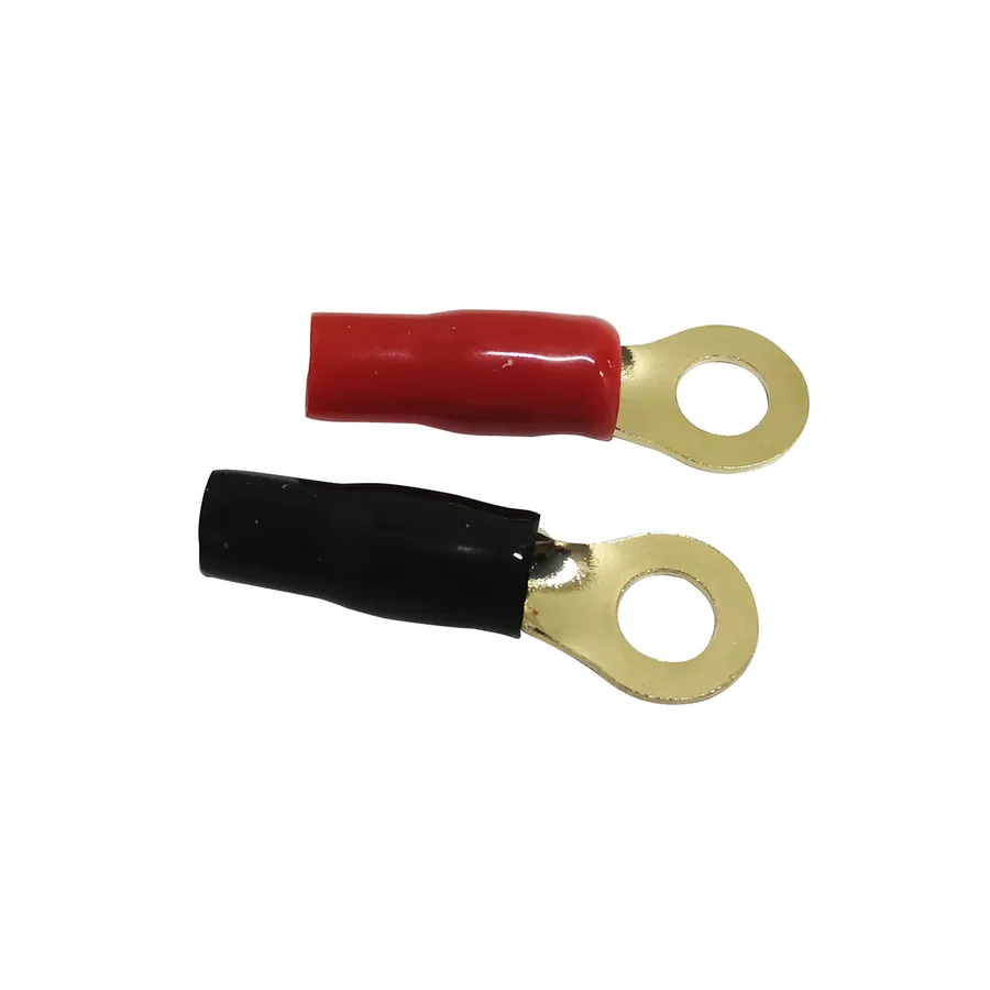 Red and Black Forked Spade Terminals - Pack | Jaycar Australia