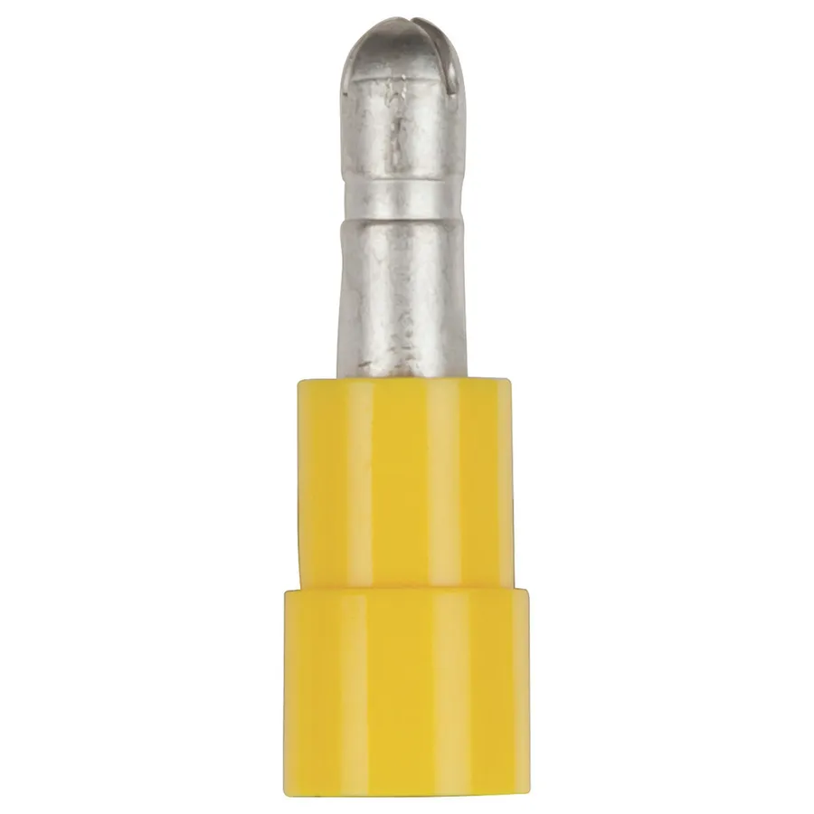 4mm Bullet Male - Yellow - Pack of 8 | Jaycar Australia