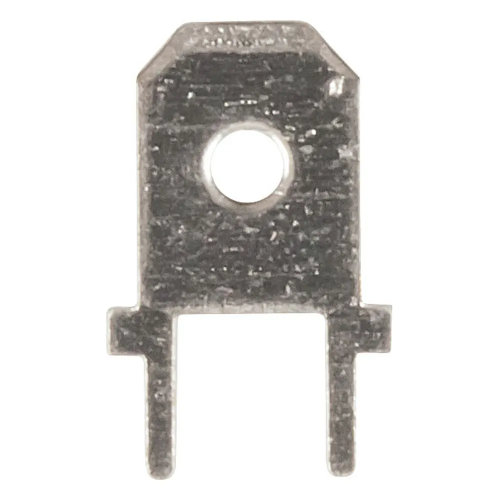 Spade Connectors 6.3mm Vertical PCB Pack of 8 | Jaycar Australia