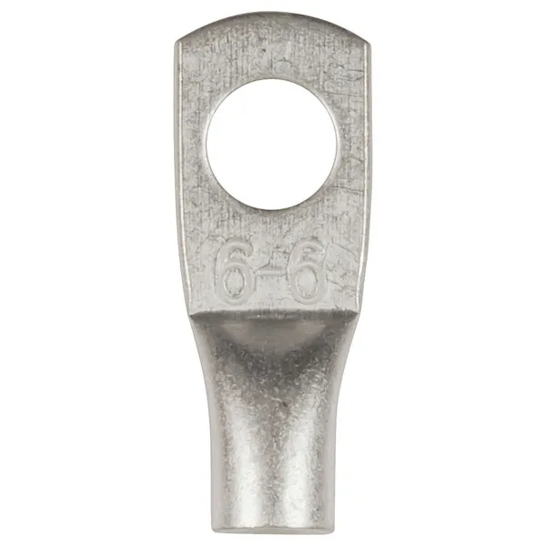 6mm Non-Insulated Eye Terminal 6mm2 12-10AWG Pack of 8 | Jaycar New Zealand