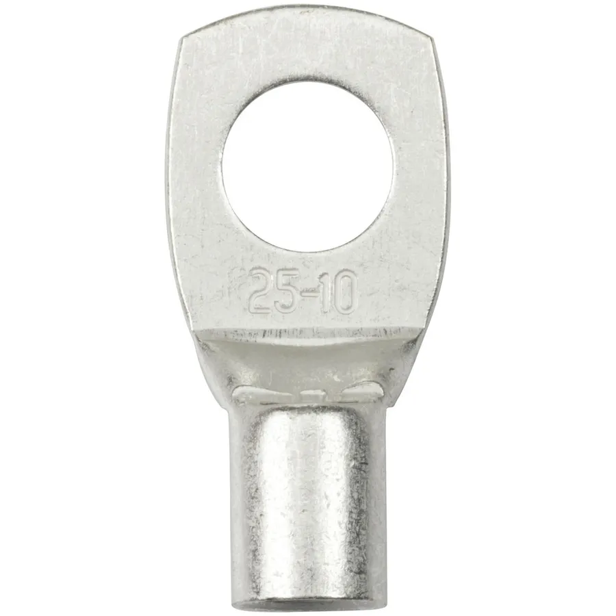 Non-Insulated Butt Terminal 8AWG Pack of 4 | Jaycar Australia