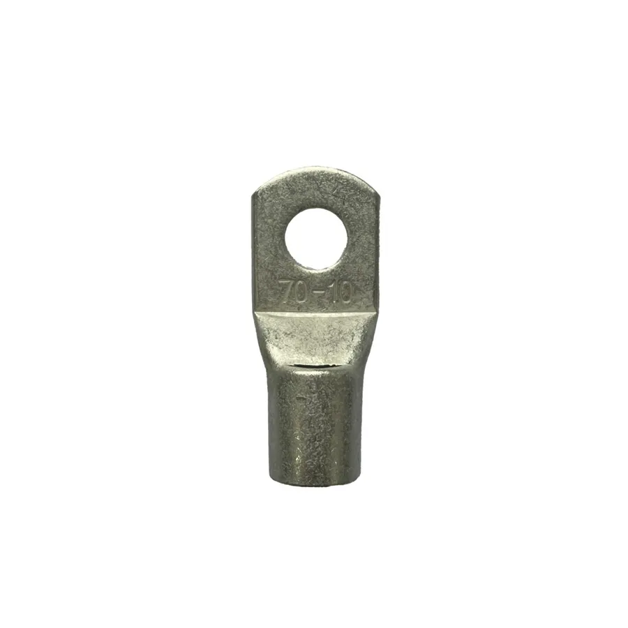 10mm Non-Insulated Eye Terminal 70mm2 2/0AWG Pack of 2 | Jaycar Australia