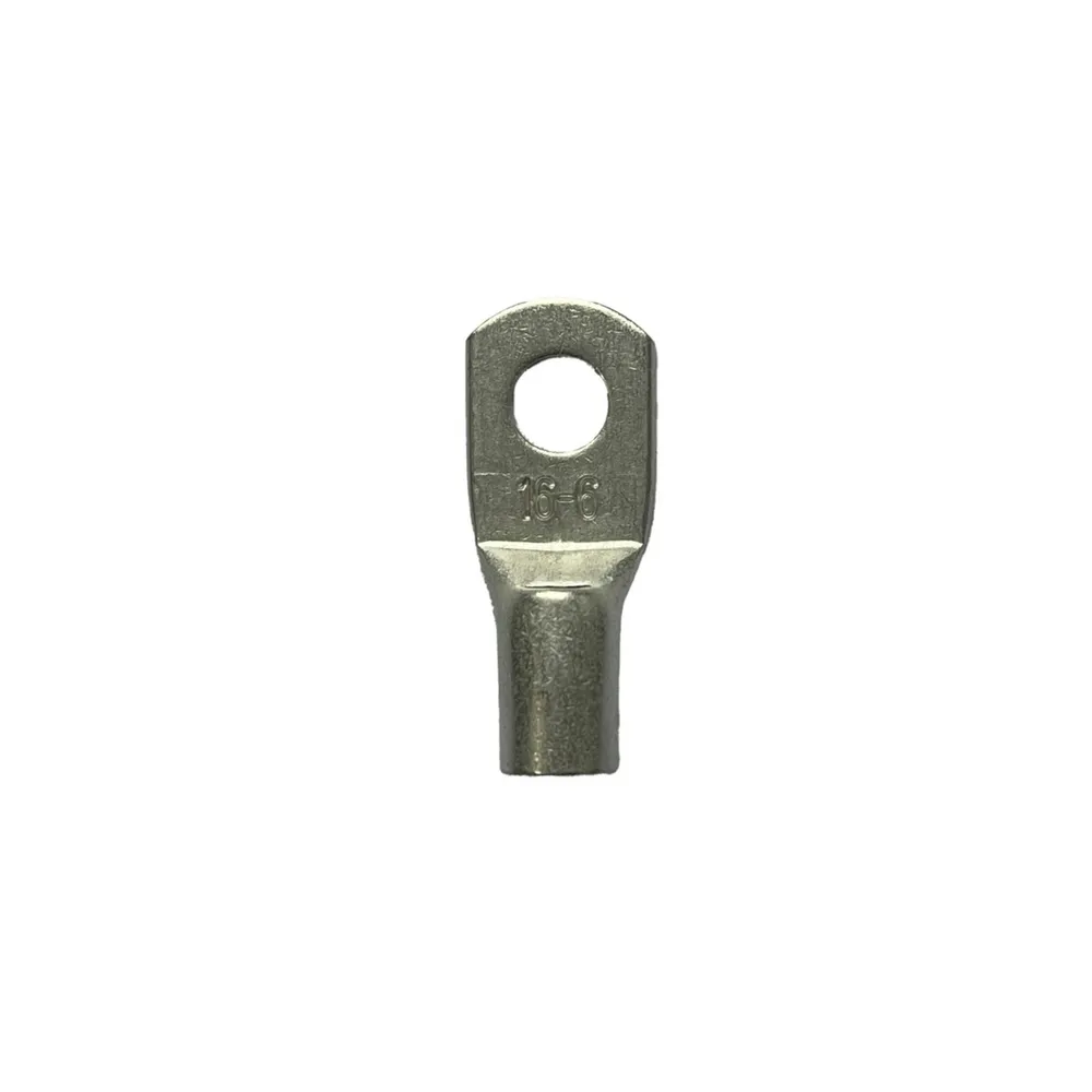 6mm Non-Insulated Eye Terminal 16mm2 6AWG Pack of 4 | Jaycar New Zealand