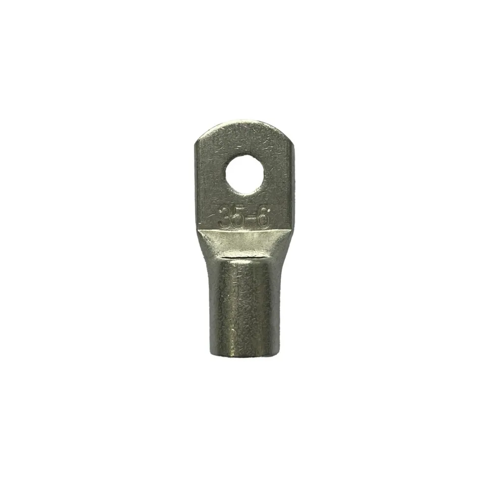 6mm Non-Insulated Eye Terminal 16mm2 6AWG Pack of 4 | Jaycar Australia