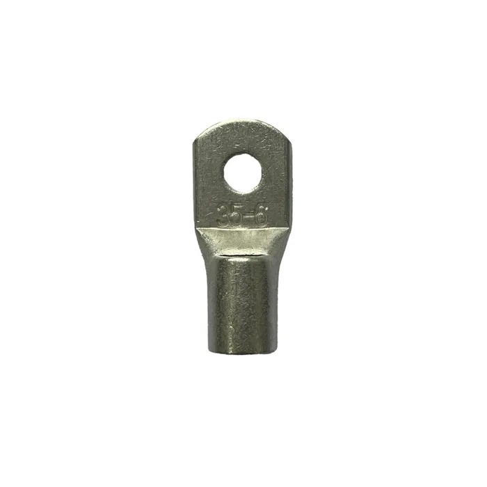 6mm Non-Insulated Eye Terminal 35mm2 2AWG Pack of 4 | Jaycar Australia