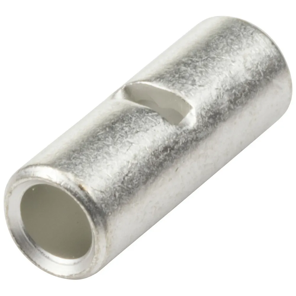 Non-Insulated Butt Terminal 8AWG Pack of 4 | Jaycar Australia