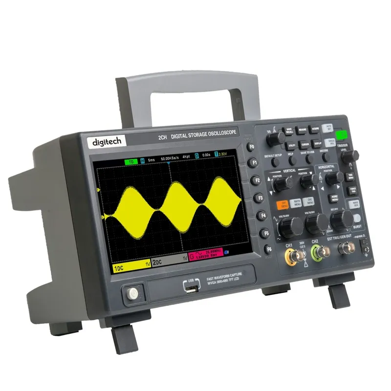 Digitech 100MHz Digital Oscilloscope with 8M Memory Depth | Jaycar ...