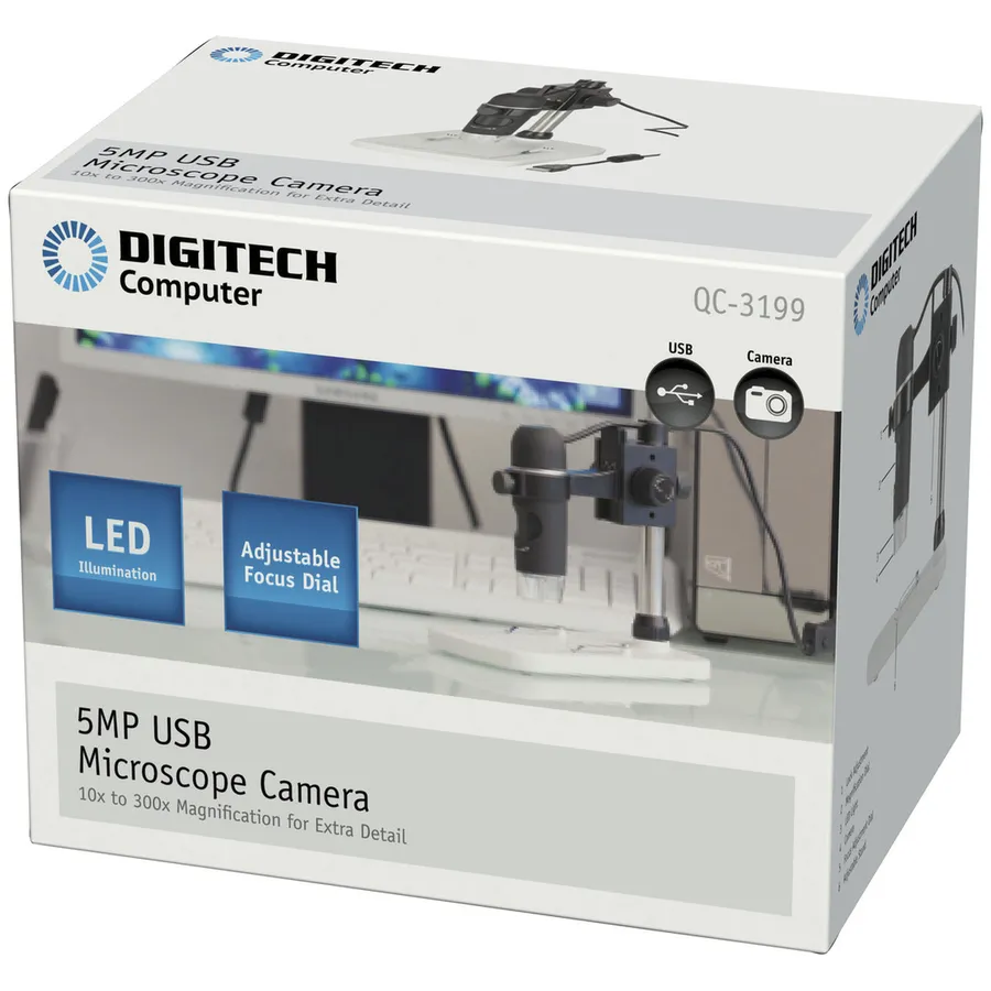 Digitech 5MP USB Digital Microscope | Jaycar Australia