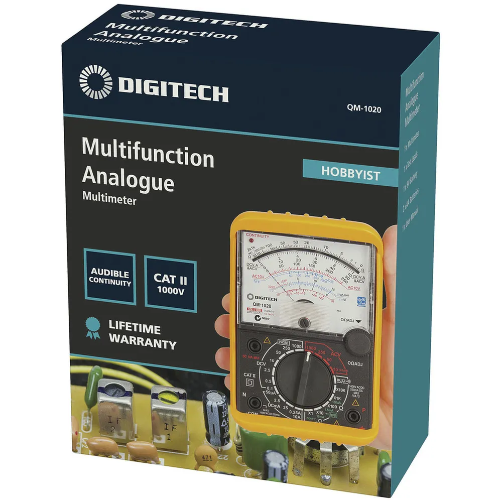 Analogue Movement Multimeter | Jaycar Australia
