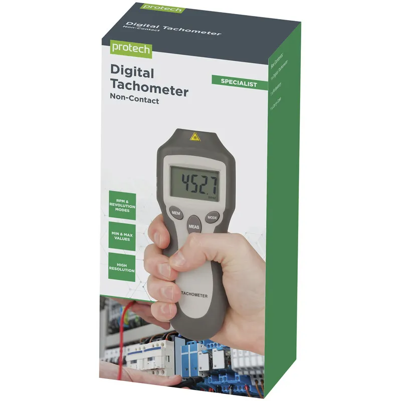 Digital Tachometer with Memory includes Min-Max | Jaycar Australia