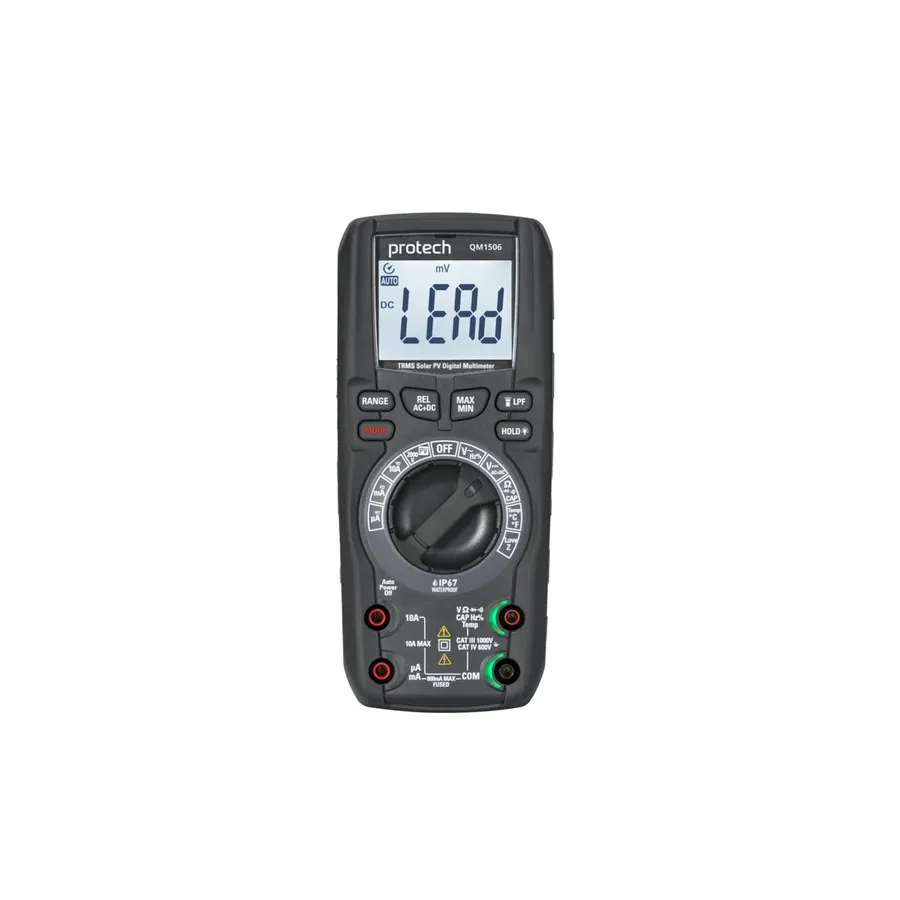 CAT III 1500V Solar PV Multimeter | Jaycar Australia