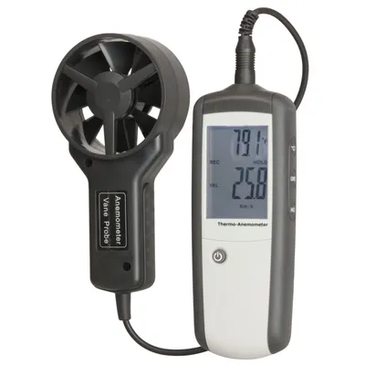 Hand-held Anemometer with Separate Sensor | Jaycar Australia