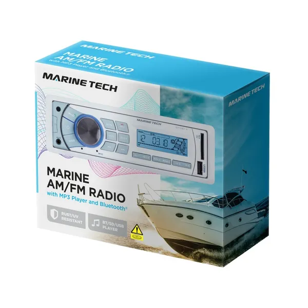 Marine AM/FM Radio with MP3 Player and Bluetooth | Jaycar Australia