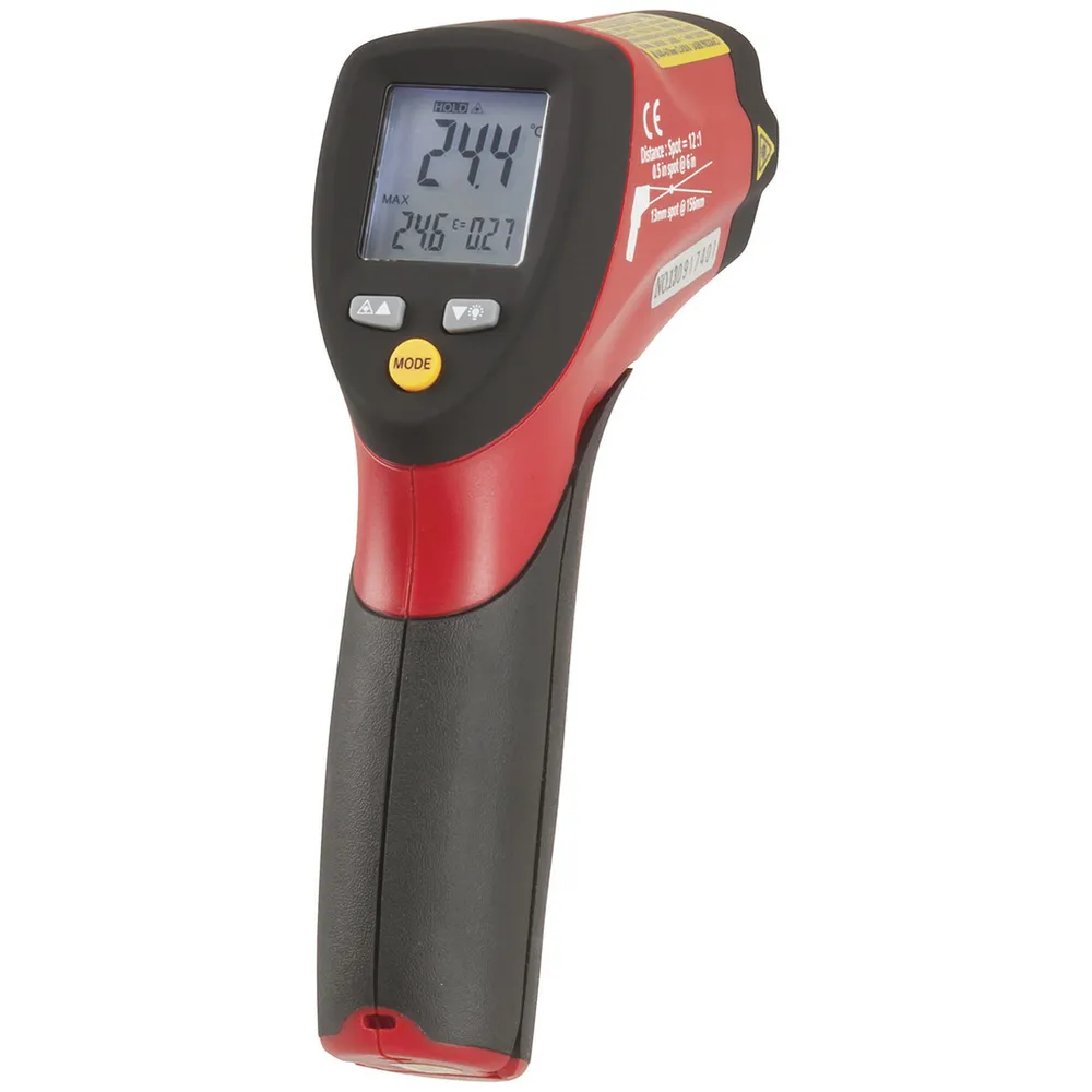 Non-Contact Thermometer with Dual Laser Targeting Test | Jaycar Australia