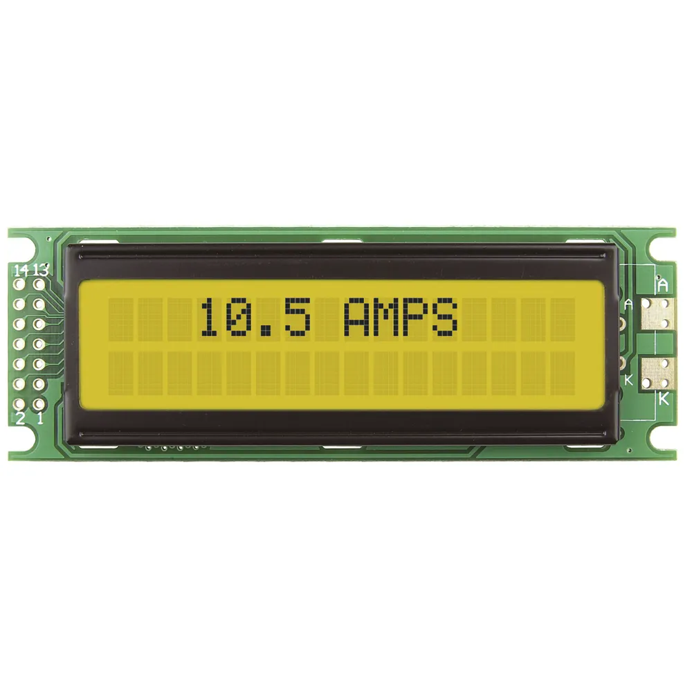 Alphanumeric Dot Matrix Liquid Crystal Display Module - Backlit ...