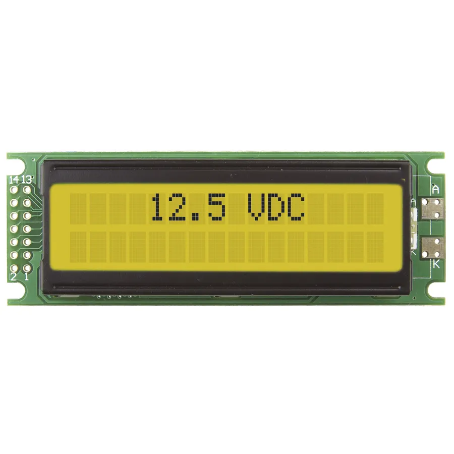 Alphanumeric Dot Matrix Liquid Crystal Display Module - Backlit ...