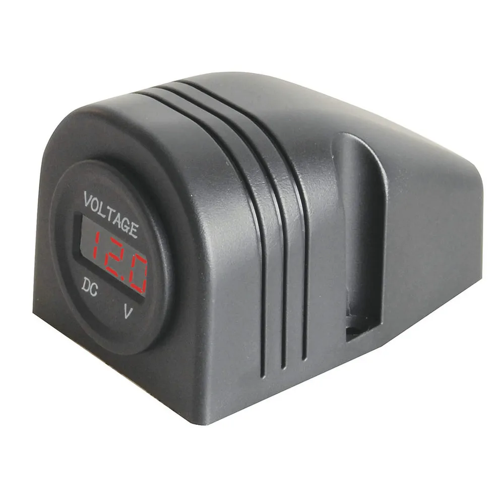 Panel/Surface Mount LED Voltmeter 5-30VDC | Jaycar Australia