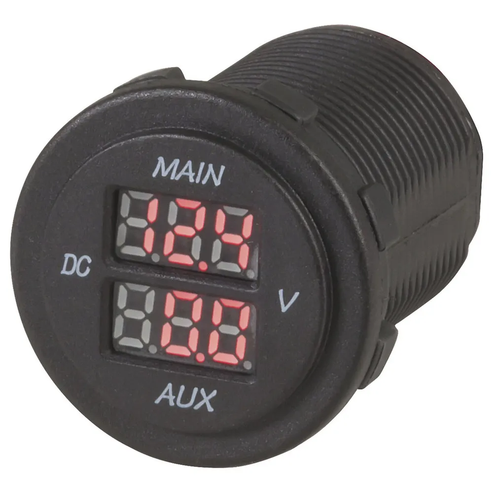 Dual Battery LED Voltmeter | Jaycar Australia