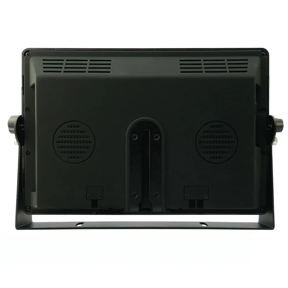 7 Inch 1080p LCD Monitor Kit with Built-In 4CH AHD Vehicle DVR and 2 x ...