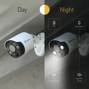 Swann 8CH 6K NVR Kit with 4 x 6K PIR Bullet Cameras SWNVK-890004FB ...