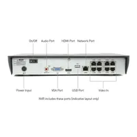 Swann 8CH 6K NVR Kit with 4 x 6K PIR Bullet Cameras SWNVK-890004FB ...